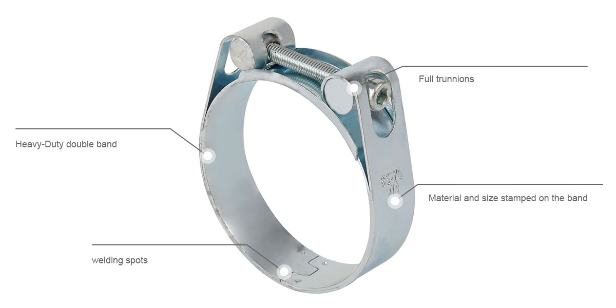 China Power Clamps One Bolt All In Carbon Steel With Zinc Plated ...